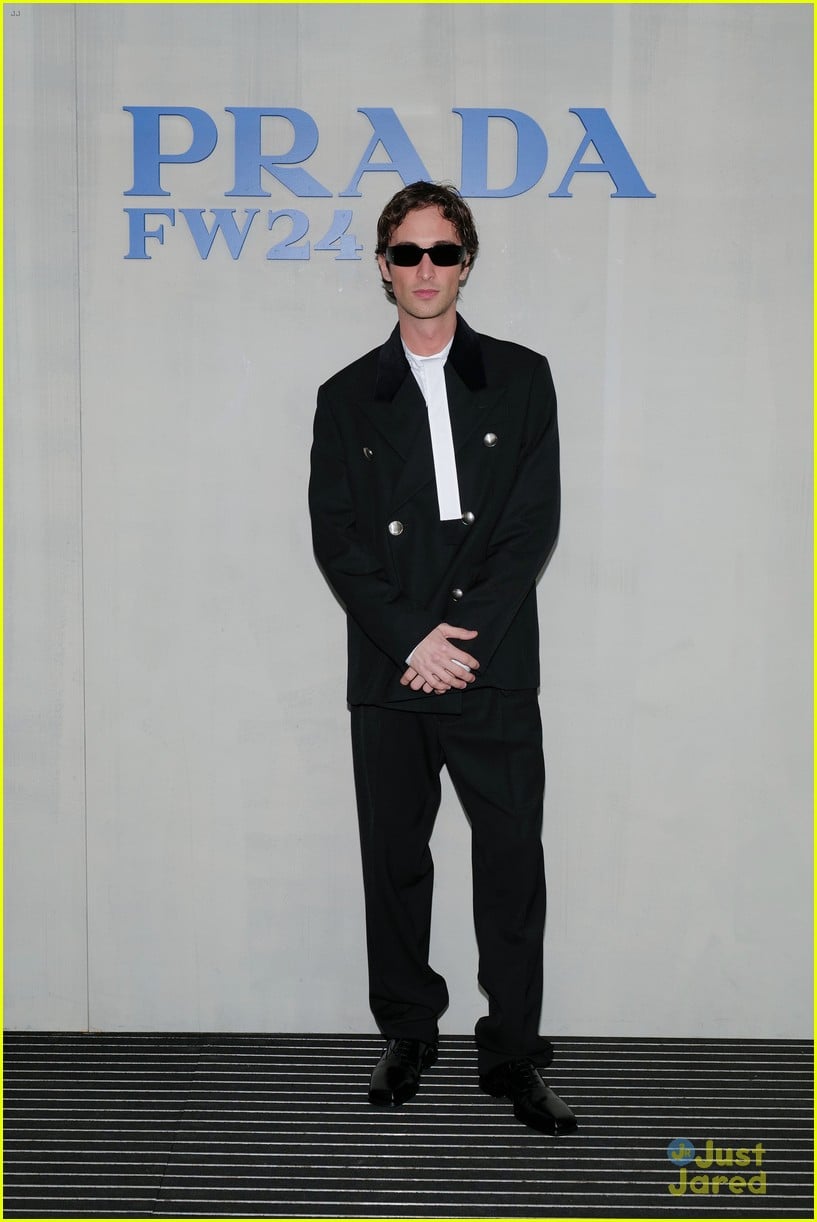 Mean Girls' Christopher Briney, Louis Partridge, Vinnie Hacker & More Attend Prada Fashion Show ...