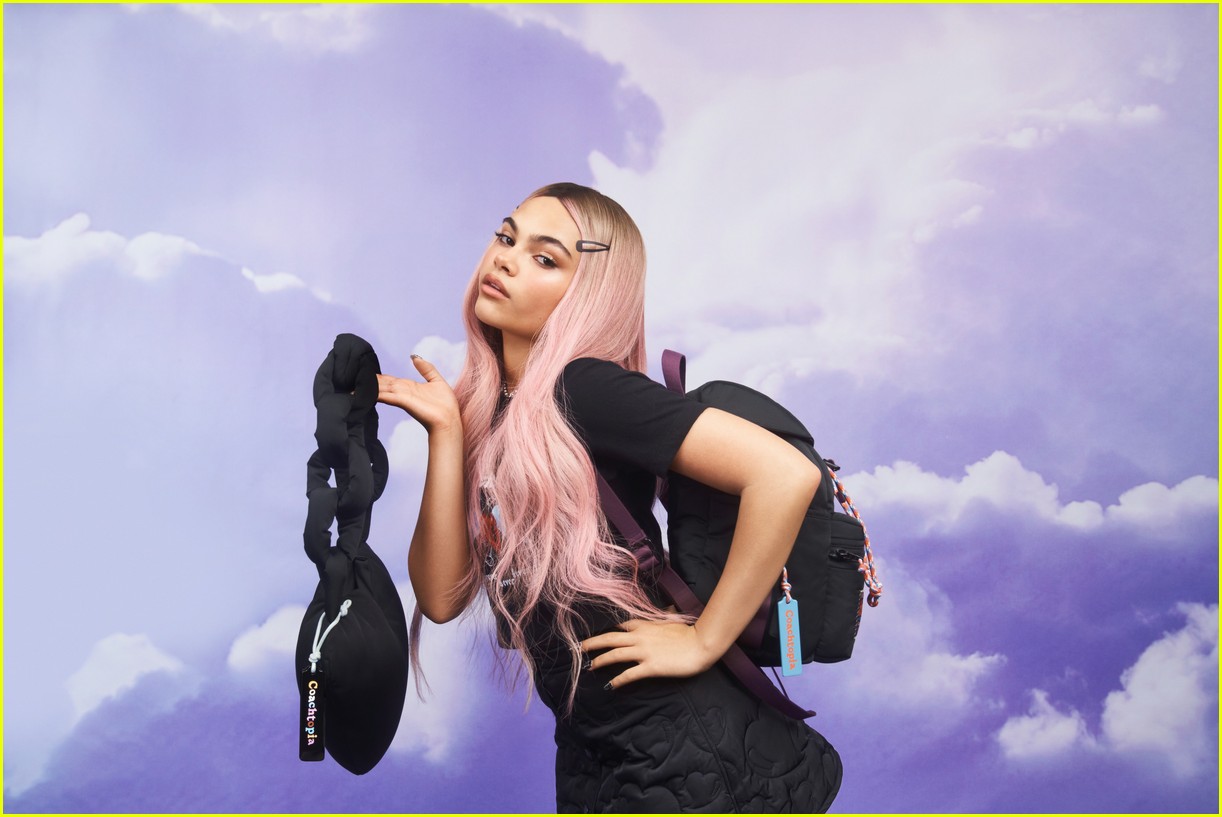 Ariana Greenblatt Debuts Colorful New Hair, Stars in Dreamy Coachtopia ...