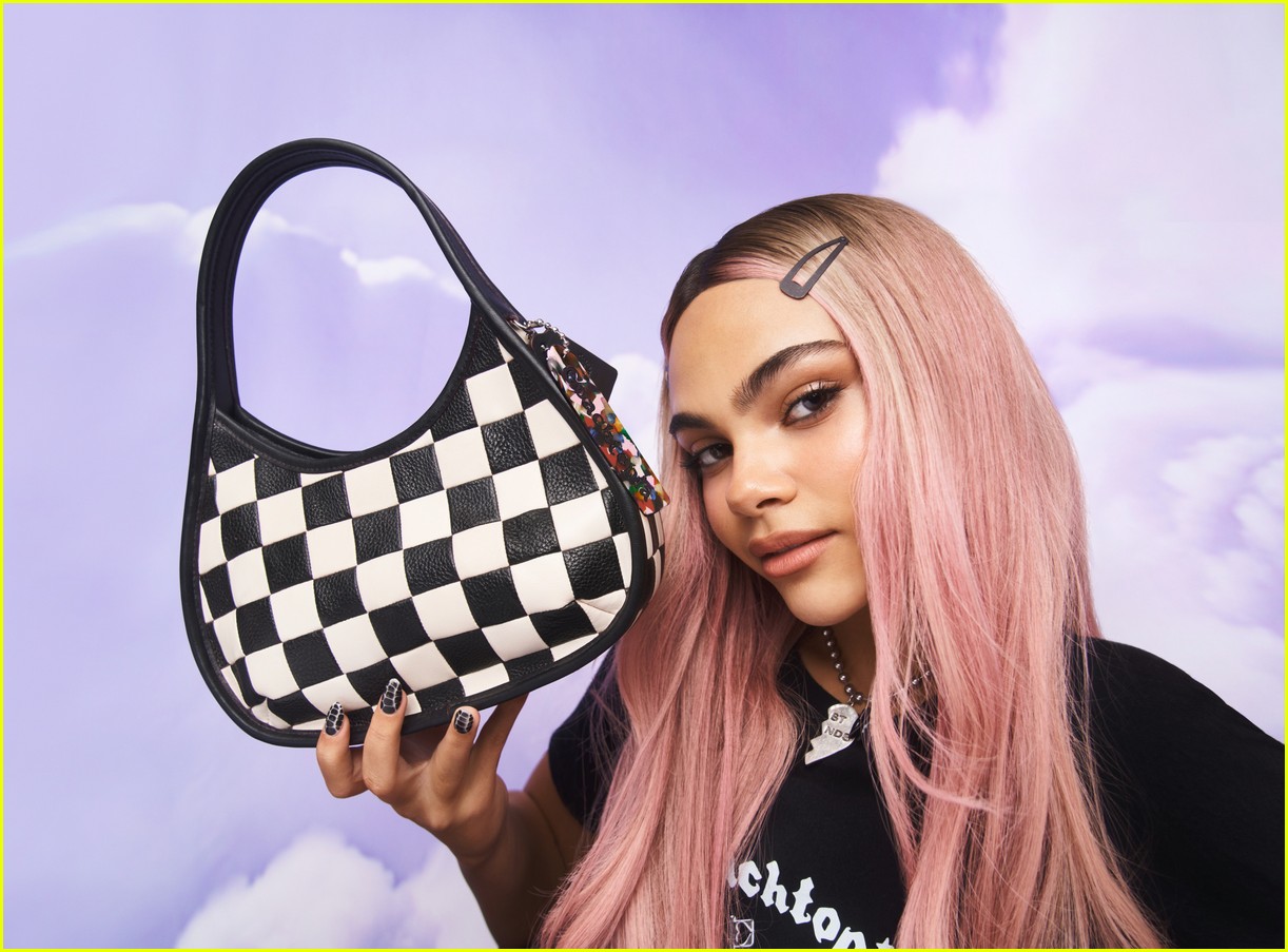 Ariana Greenblatt Debuts Colorful New Hair, Stars in Dreamy Coachtopia ...