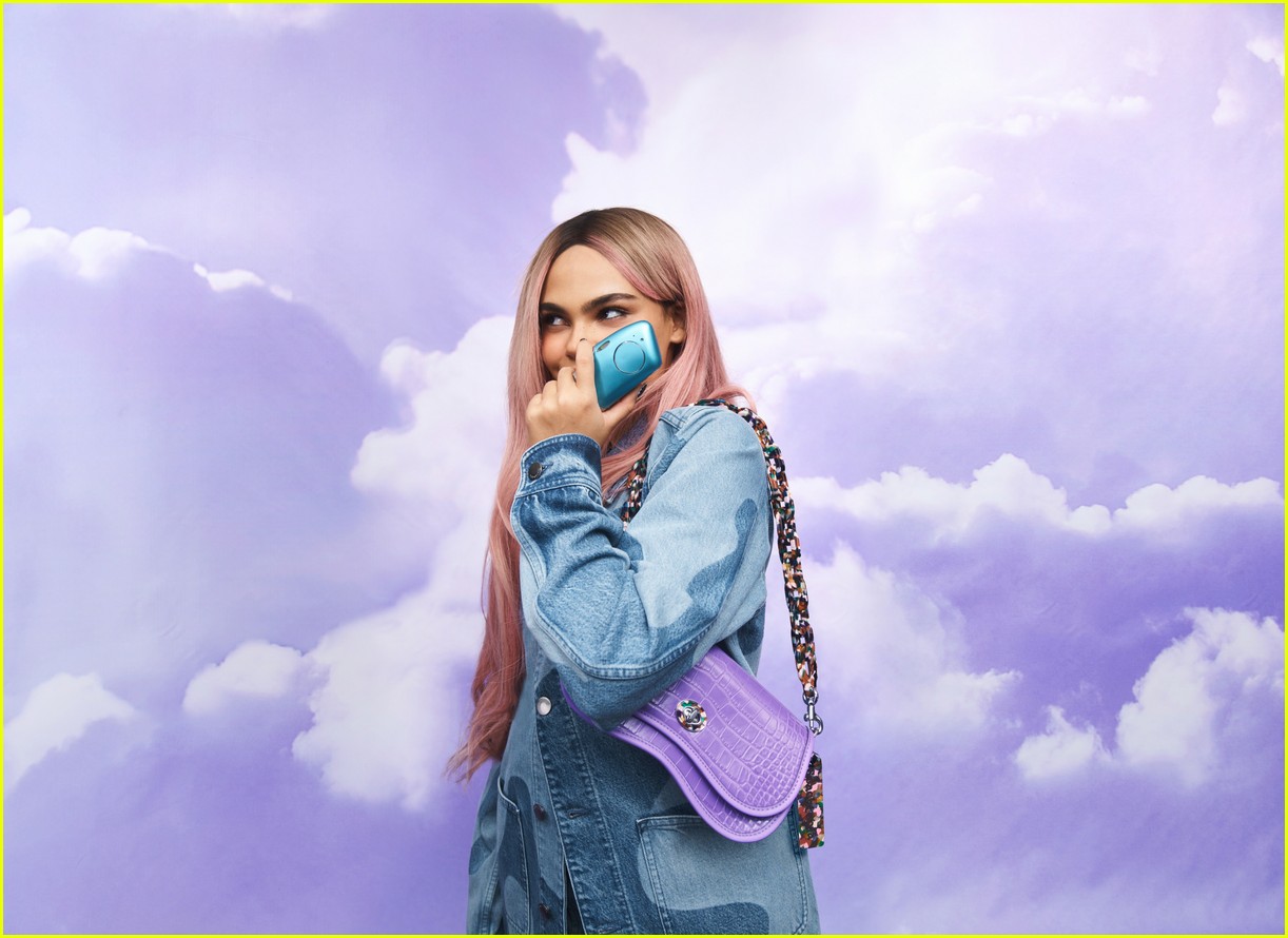 Ariana Greenblatt Debuts Colorful New Hair, Stars in Dreamy Coachtopia ...