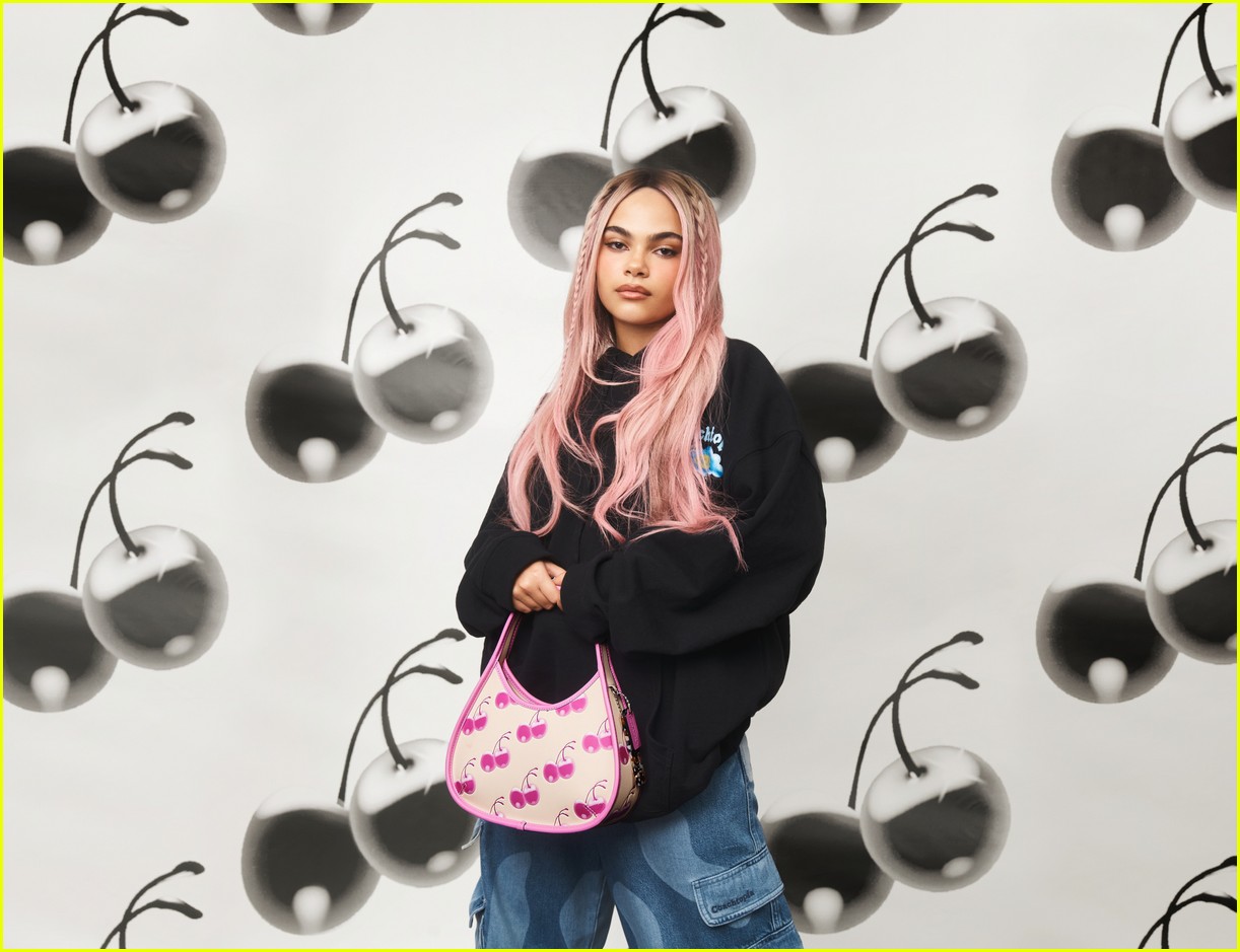 Ariana Greenblatt Debuts Colorful New Hair, Stars in Dreamy Coachtopia ...