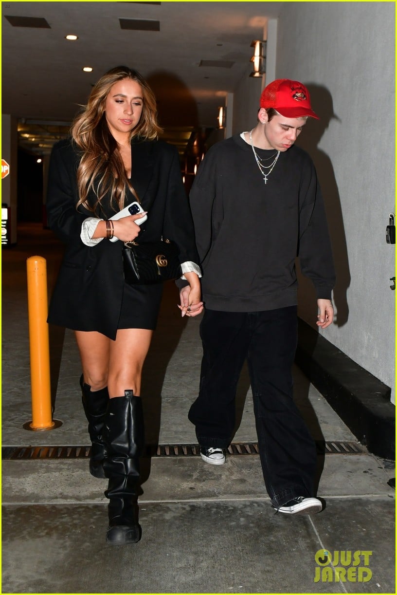 The Kid LAROI & Tate McRae Carry Matching Phone Cases From Hailey ...