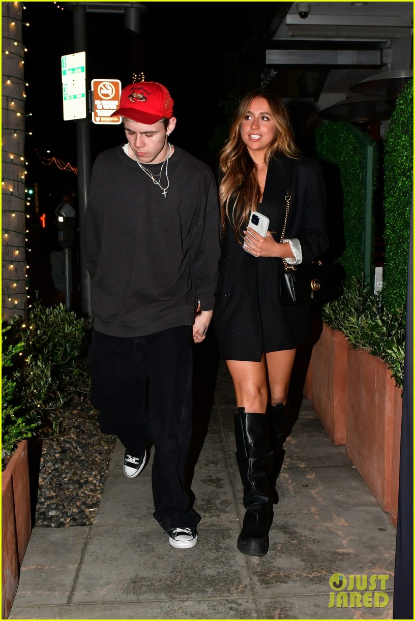 The Kid LAROI & Tate McRae Carry Matching Phone Cases From Hailey ...