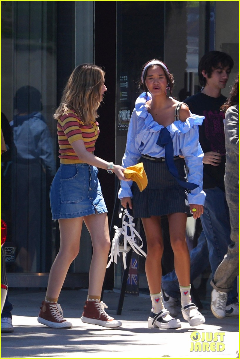 Julia Butters & Sophia Hammons Seen on Set of 'Freaky Friday 2' for ...