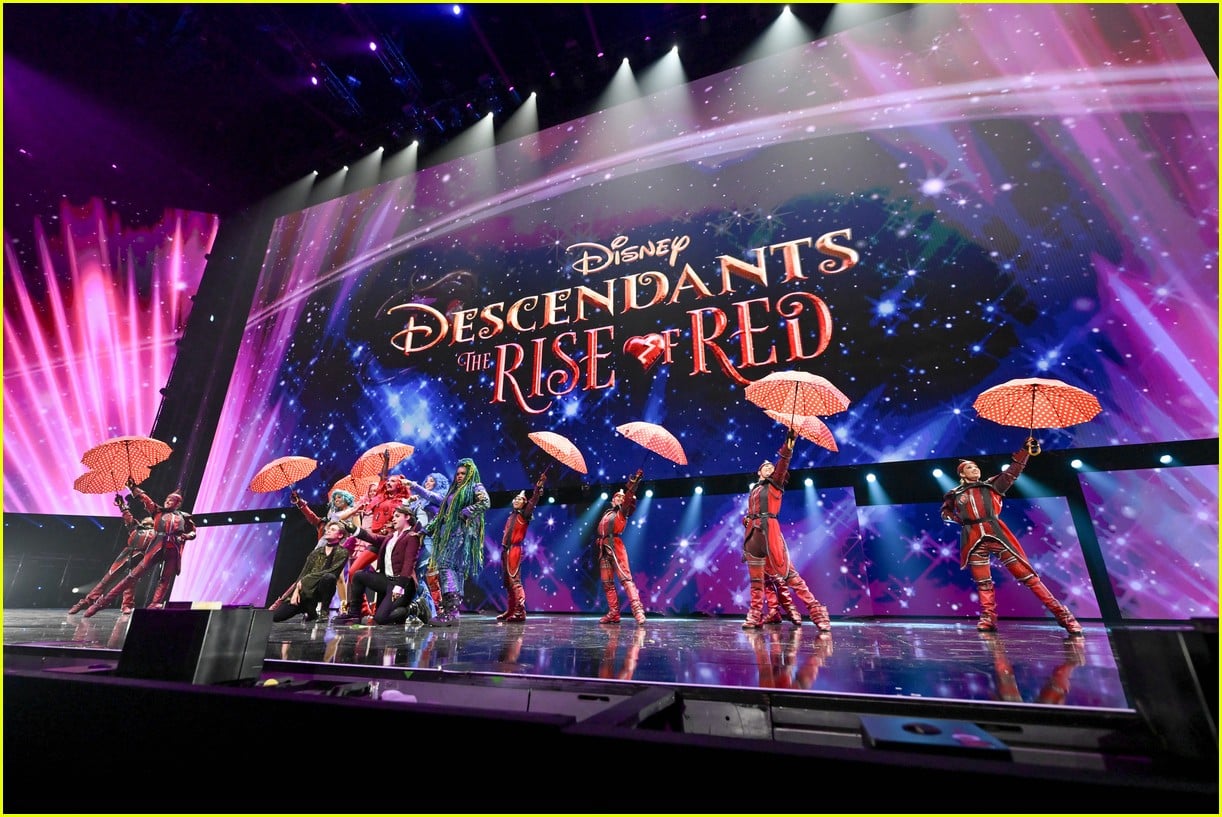 'Descendants: The Rise of Red' & 'Zombies 4' Tour Announced, Stars Hit ...