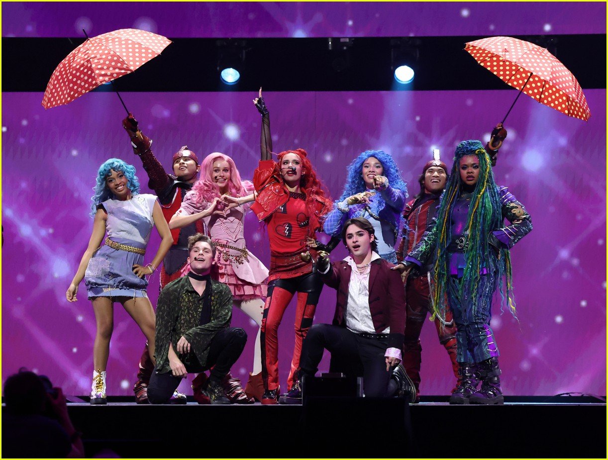 'Descendants: The Rise of Red' & 'Zombies 4' Tour Announced, Stars Hit ...