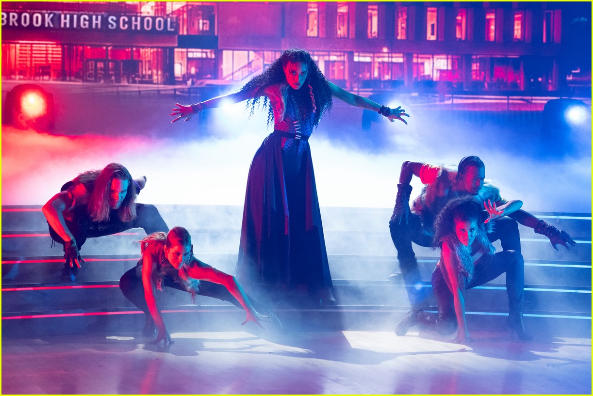 Chandler Kinney Reprises 'Zombies' Character For 'DWTS' Disney Night ...