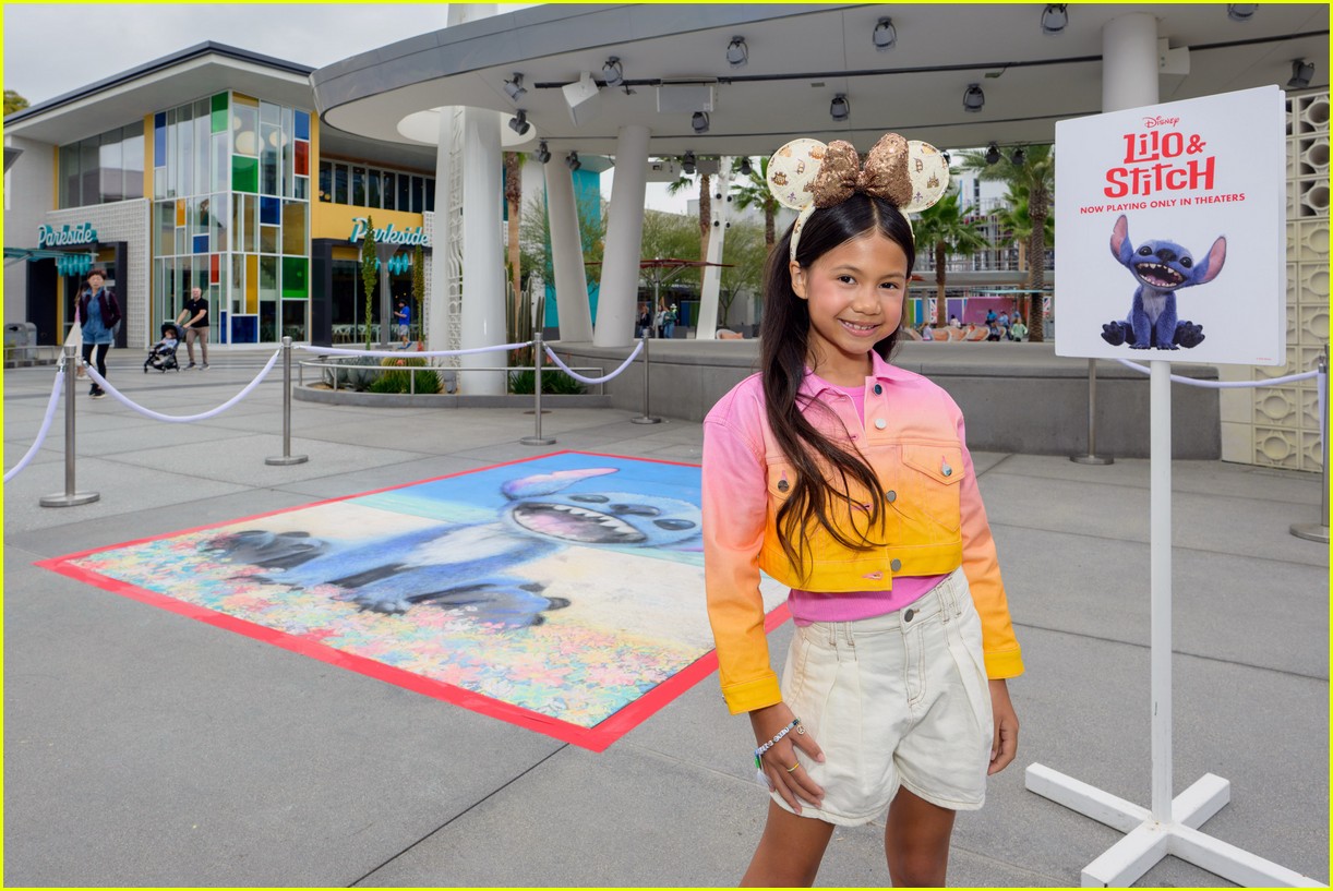 'Lilo & Stitch' Star Maia Kealoha Visits Disneyland As Live-Action ...