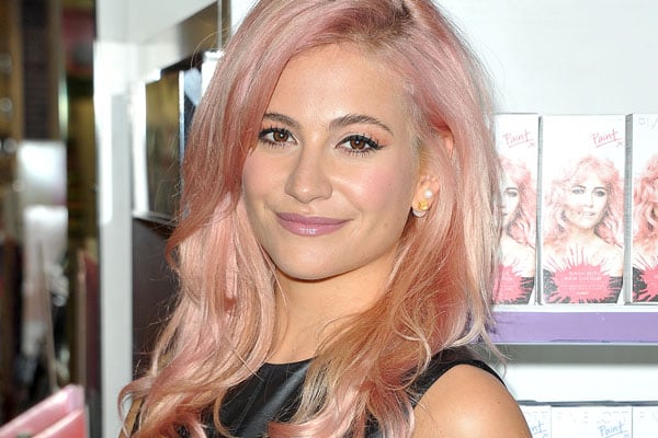 Pixie Lott Shows Off Sorbet Color From Her Paint Hair Collection ...