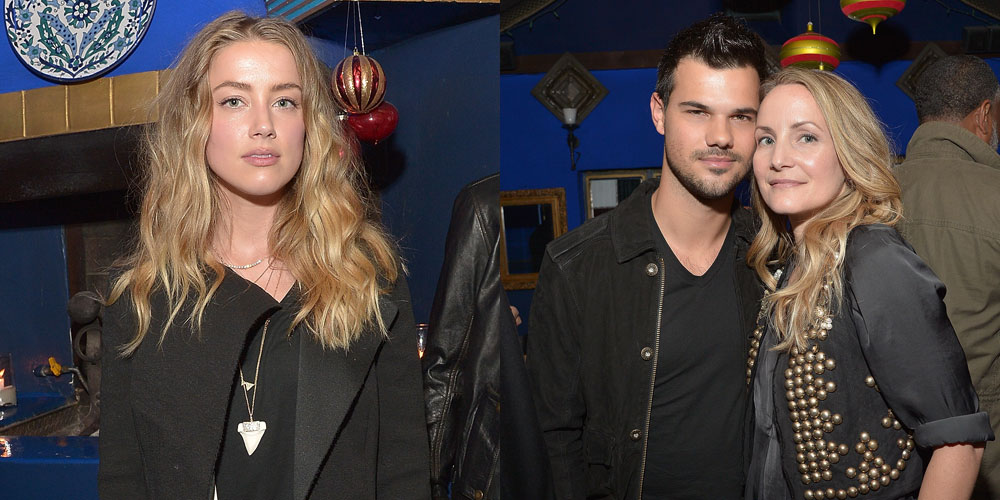Taylor Lautner Celebrates Timberland with Amber Heard! | amber heard ...