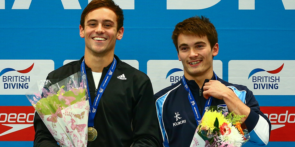 Tom Daley Wins Double Gold at National Diving Cup Competition in ...