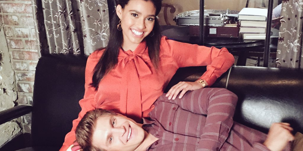 Keegan Allen Dotes On PLL Co-Star Kara Royster | Kara Royster, Keegan ...