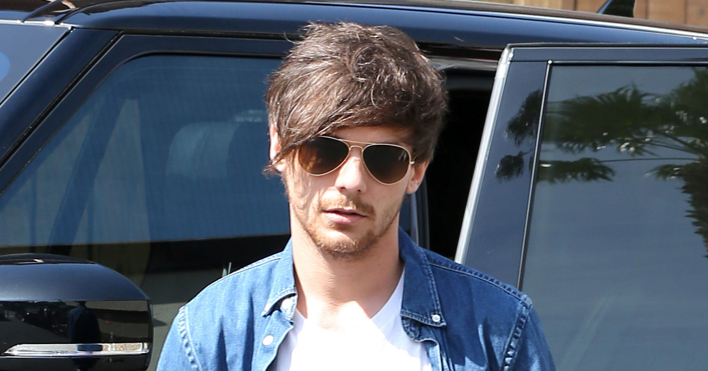 Louis Tomlinson Shares Adorable Dog Selfie! | Celebrity Pets, Danielle ...