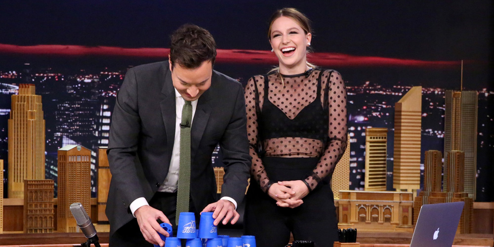 Melissa Benoist Recalls The Time She Was Hit By A Cab on ‘Fallon ...