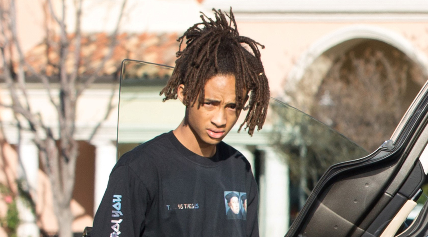 Jaden Smith Heads to Lunch in His Tesla Model X | Jaden Smith | Just ...