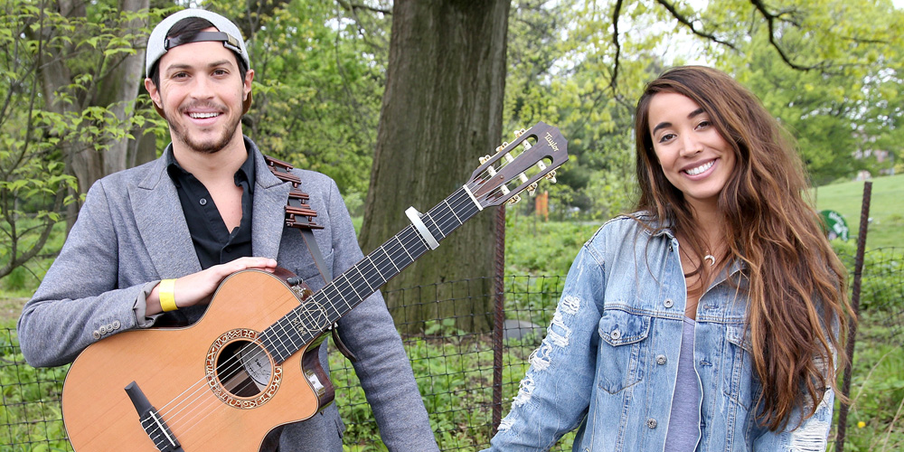 Alex & Sierra Perform During Grammy Park 2016 In Brooklyn | Alex ...