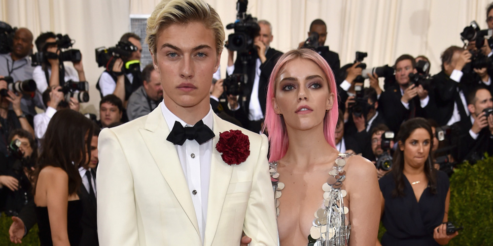Lucky Blue Smith Takes Sister Pyper America To Met Gala 2016 | Jordan ...
