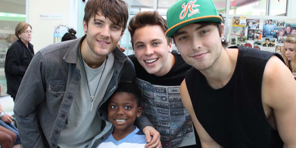 Drew Chadwick, Emblem3, Keaton Stromberg, Wesley StrombergJust Jared Jr.