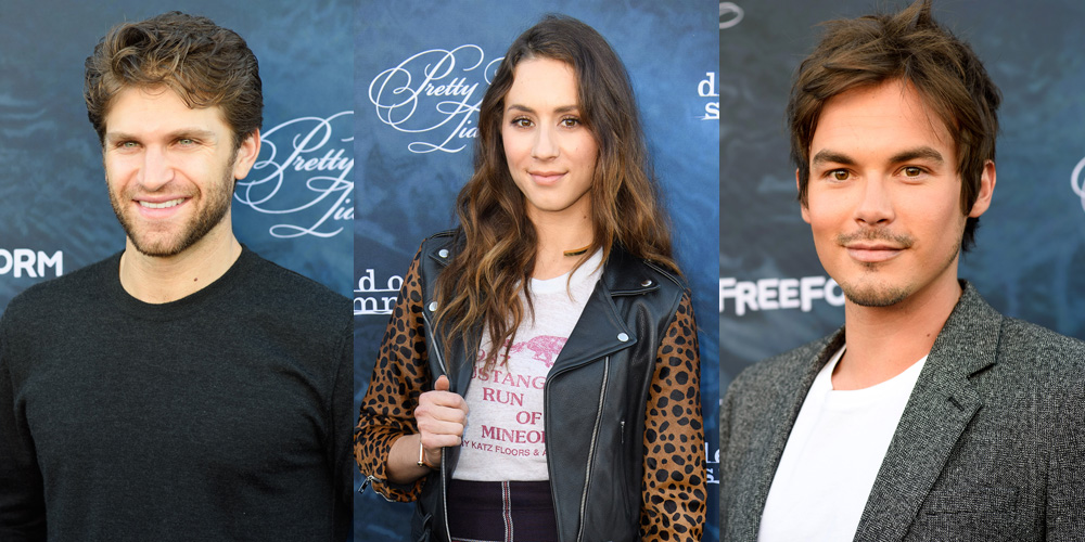 Keegan Allen & Tyler Blackburn Debate Spoby & Spaleb at PLL Screening ...