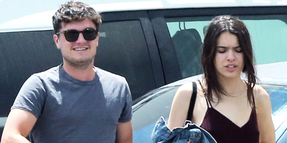 Josh Hutcherson Gets Visit From Girlfriend Claudia Traisac On Movie Set ...