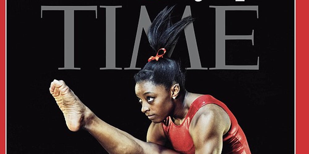 Simone Biles Gets Praise From Past Olympic Gymnasts in ‘Time’ Cover ...