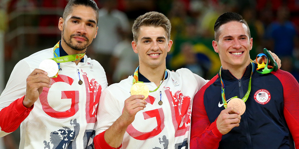 Alex Naddour Wins Bronze Medal For Team USA on Pommel Horse In Rio ...