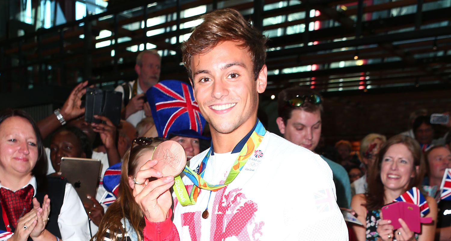 Tom Daley Arrives Back in London After Olympic Games | Tom Daley | Just ...