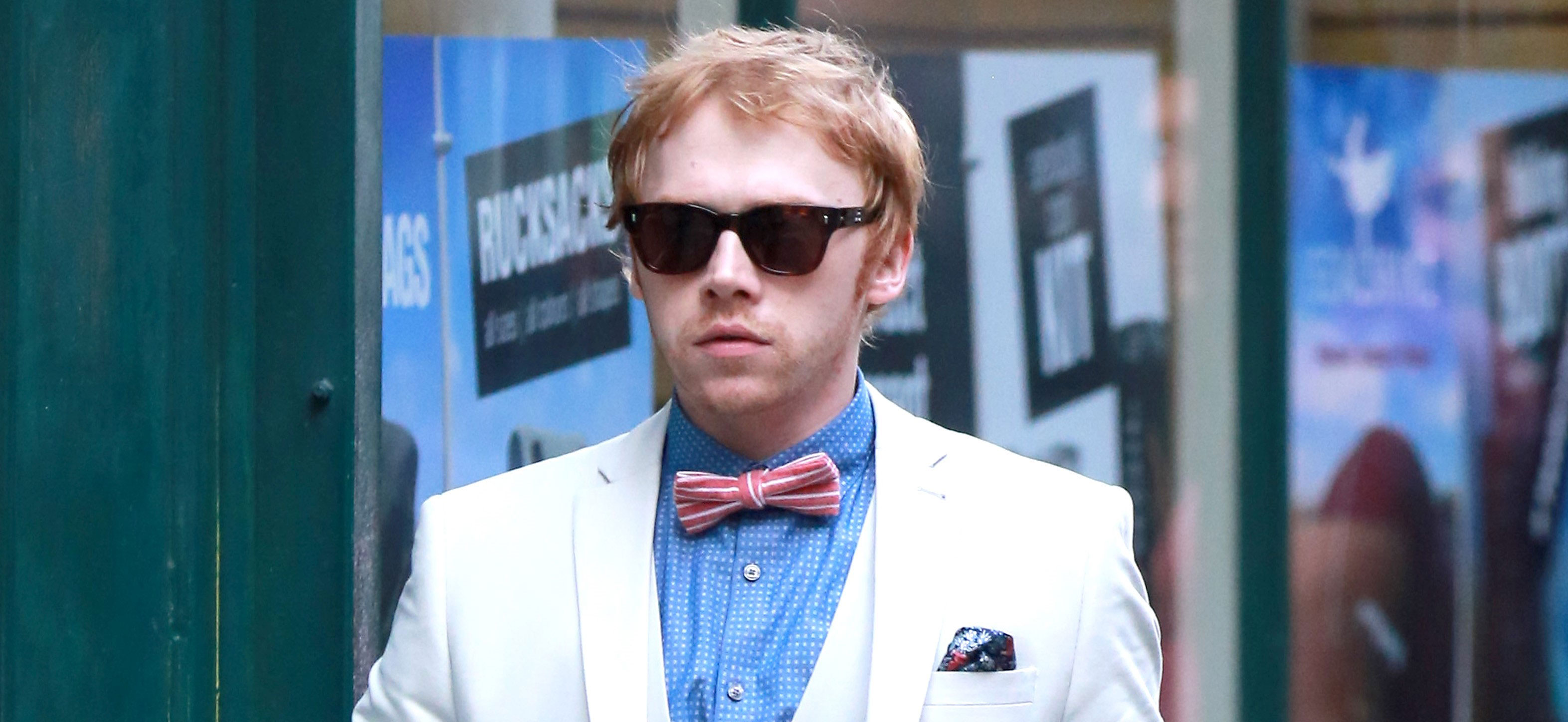 Rupert Grint Suits Up for ‘Snatch’ Filming | Movies, Rupert Grint ...