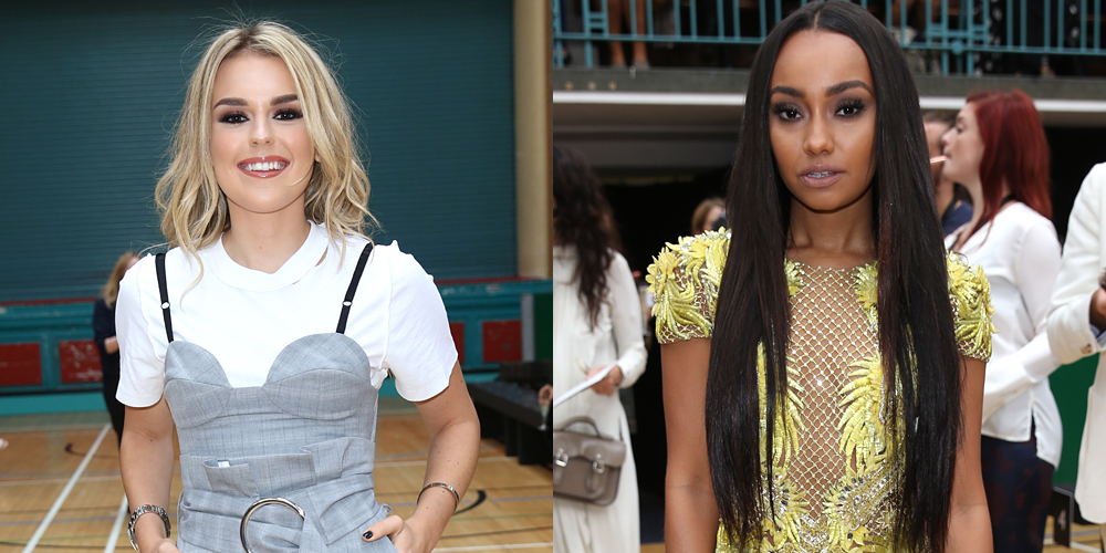 Leigh-Anne Pinnock Hits Julien MacDonald Show During LFW with Hailey ...