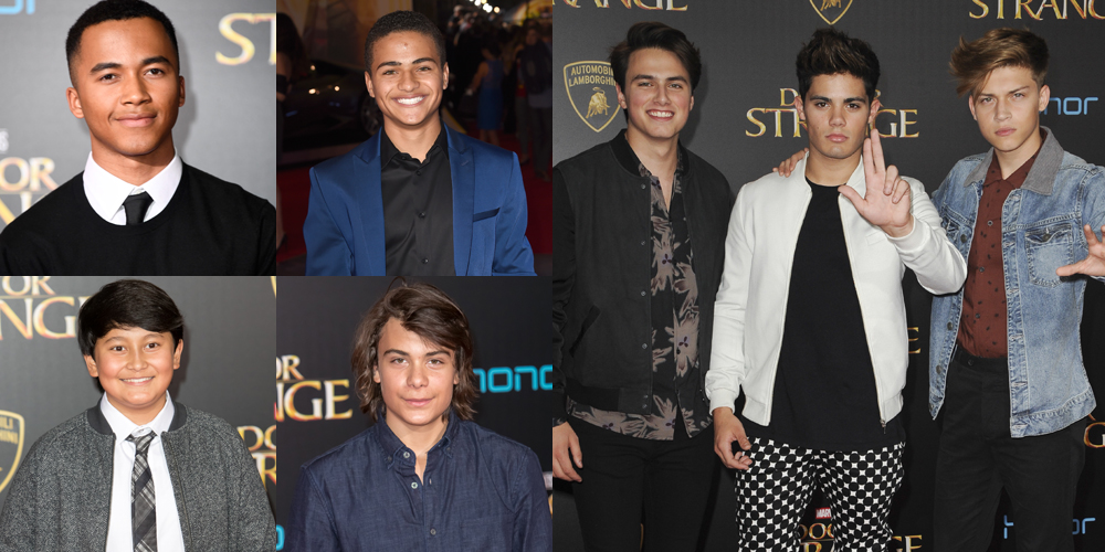 Mech-X4 Cast Hits ‘Doctor Strange’ Premiere Together | Forever in Your ...