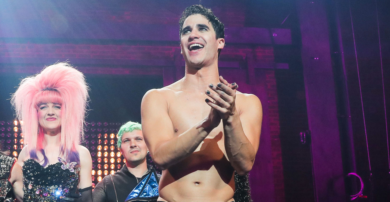 Darren Criss Goes Shirtless for ‘Hedwig’ Opening Night in Hollywood! | Darren Criss, Shirtless ...