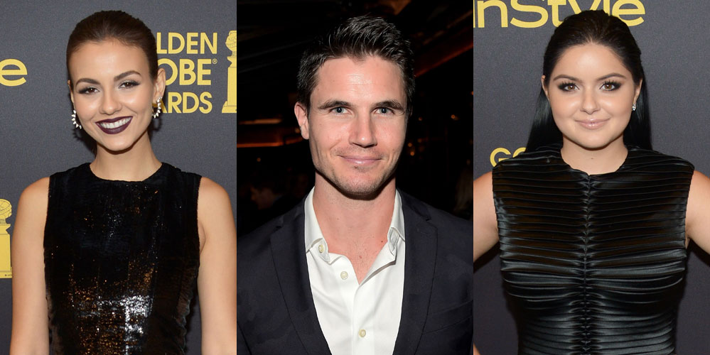 Victoria Justice, Robbie Amell, & Ariel Winter Are Ready for Awards ...