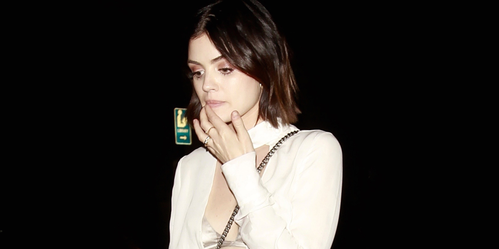 Lucy Hale Celebrates Her 28th Birthday with Tyler Posey & Sarah Hyland ...