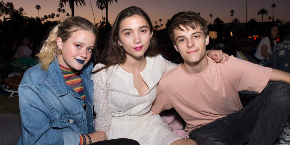 Rowan Blanchard Heads To The Movies With Corey Fogelmanis & Ava ...
