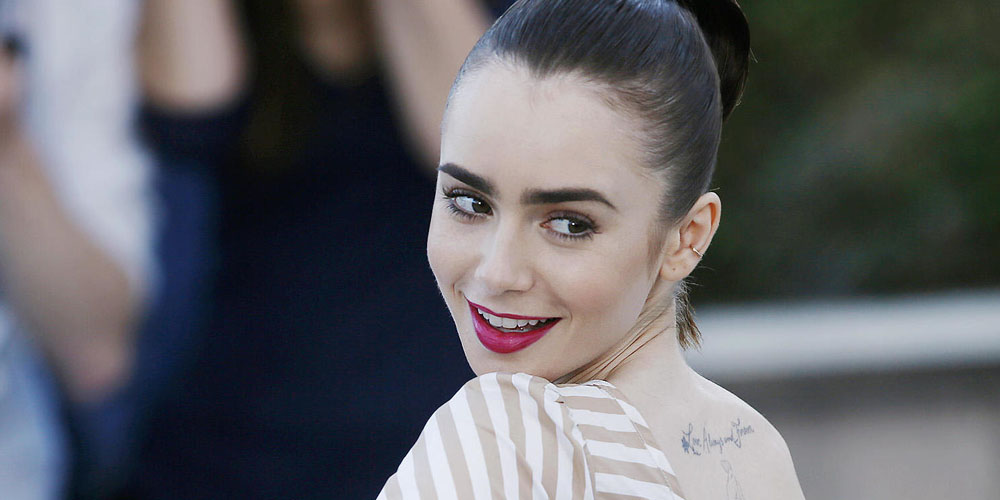 Lily Collins Literally Stood Where Audrey Hepburn Once Stood in Paris ...