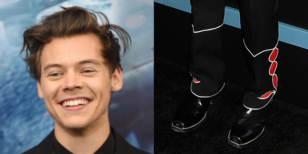 Harry Styles Adds Some Color to His Black Suit at ‘Dunkirk’ NYC ...