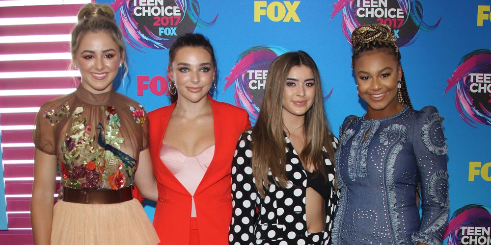 Dance Moms Chloe Nia Kendall Kalani Hit The Teen Choice Awards