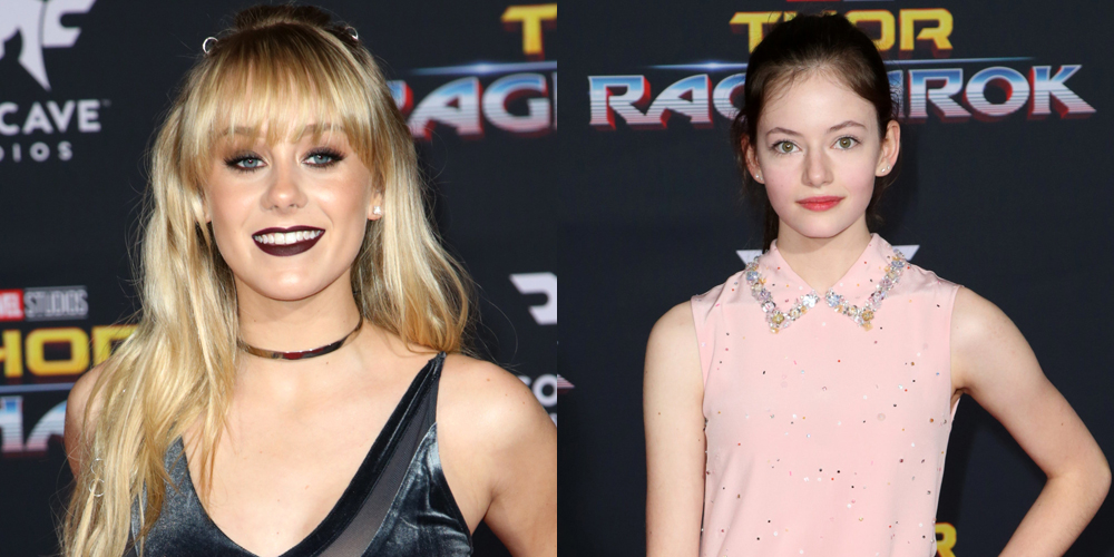 DeVore Ledridge & Mackenzie Foy Glam Up For ‘Thor: Ragnarok’ Premiere ...
