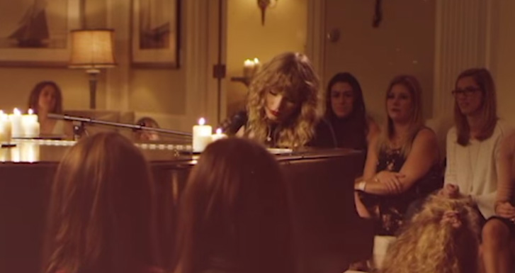 Taylor Swift Performs ‘New Year’s Day’ During Secret Session – Watch ...