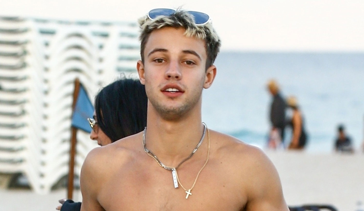 Cameron Dallas & Jack & Jack Are Shirtless Beach Studs On New Year’s ...