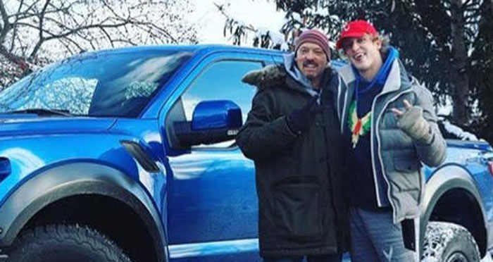 Logan Paul Buys Dad His Dream Truck For Christmas! | Logan Paul | Just ...
