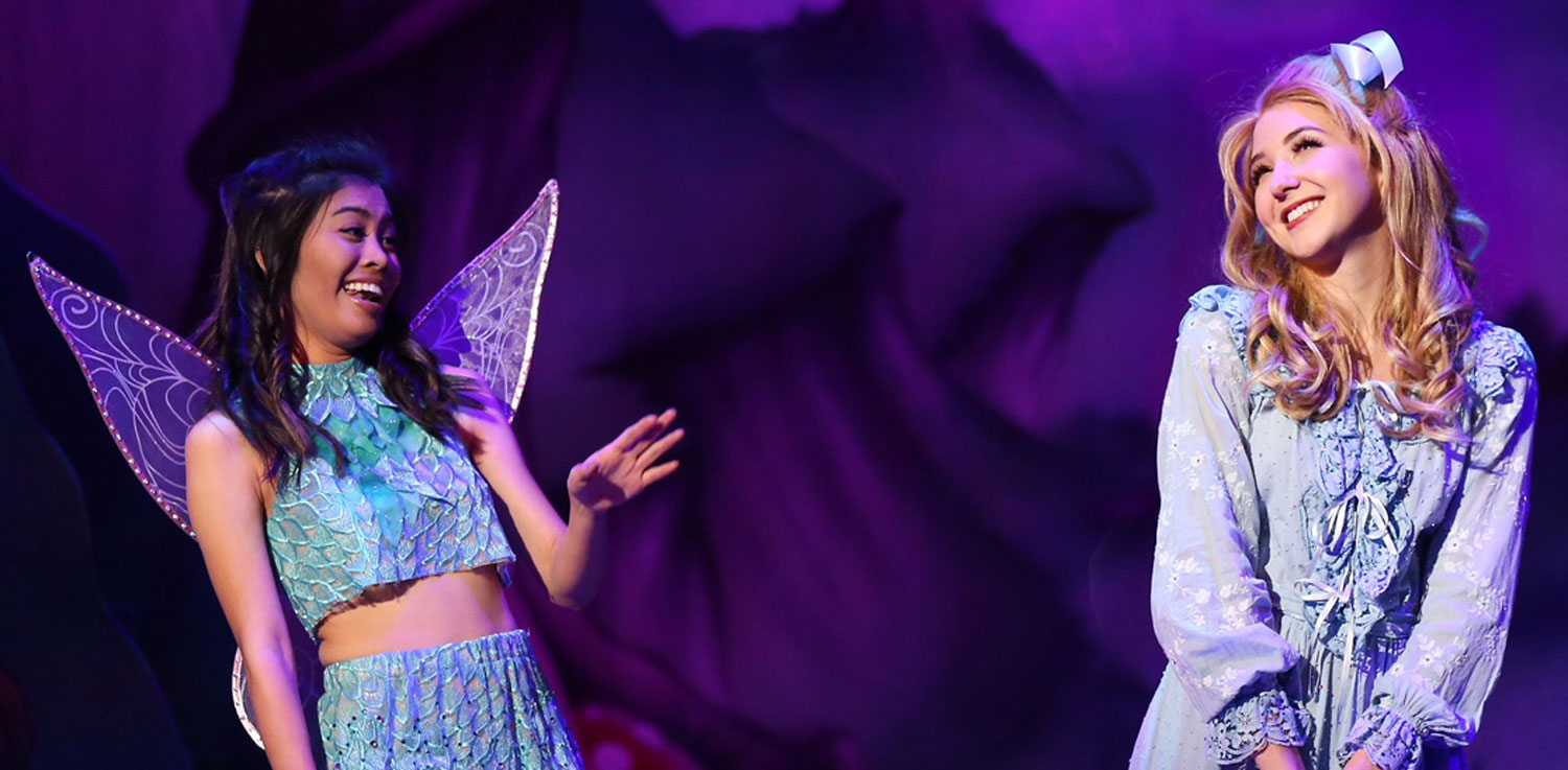 Audrey Whitby & Ashley Argota Bring Wendy & Tinker Bell to the Stage ...
