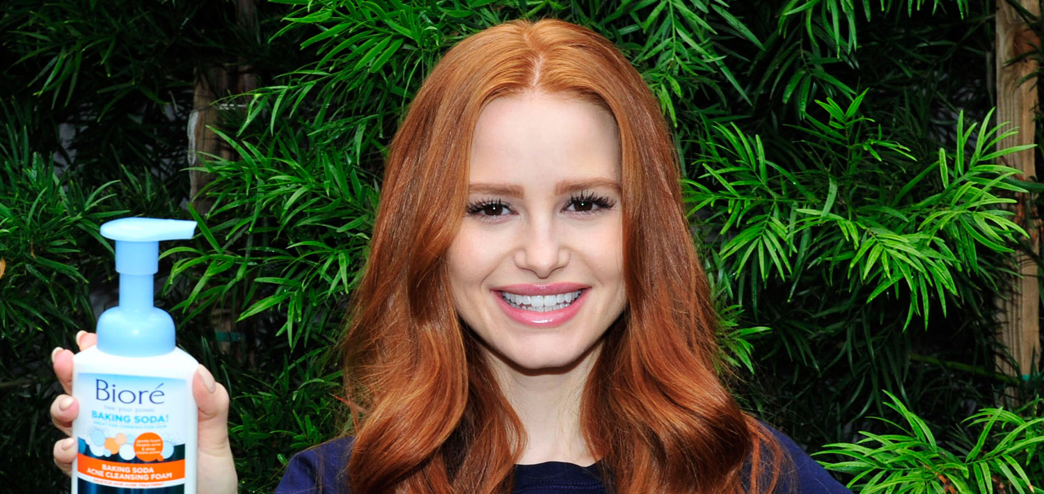 Madelaine Petsch Gets Soapy While Filming First Biore Commercial ...