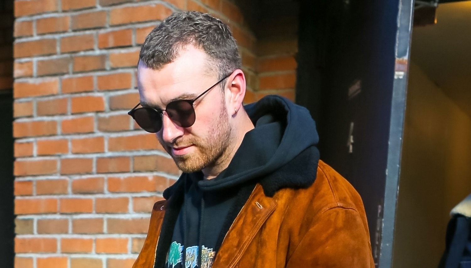 Sam Smith Steps Out After Releasing New Spotify Singles Collection ...