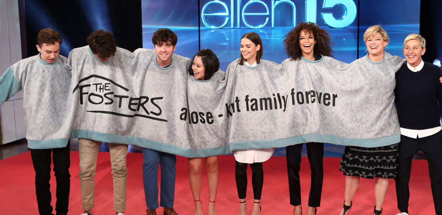‘The Fosters’ Cast Dish on Who Stole What From Set on ‘Ellen Show ...