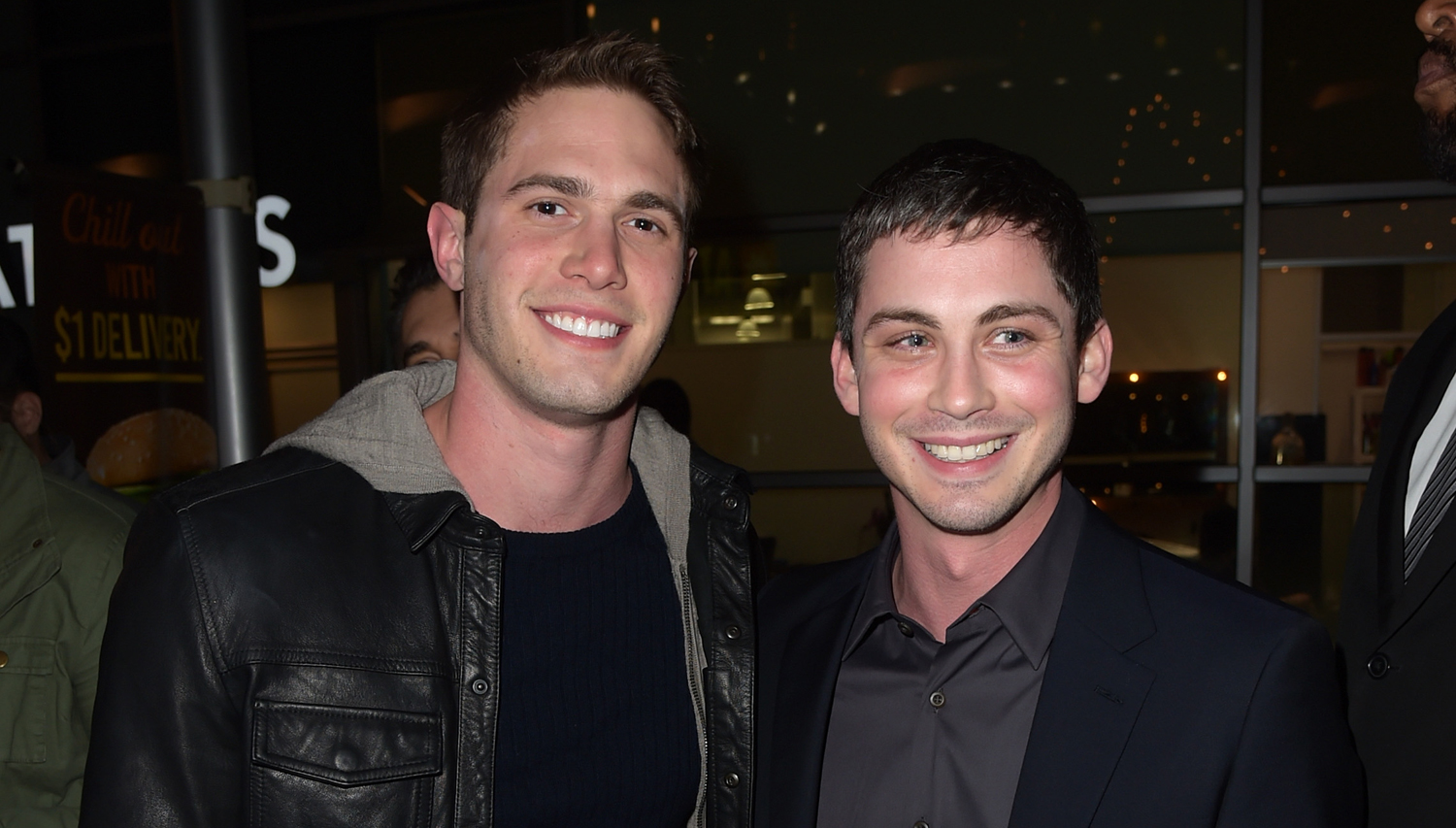 Logan Lerman & Blake Jenner Buddy Up at ‘Sidney Hall’ Premiere! | Blake ...