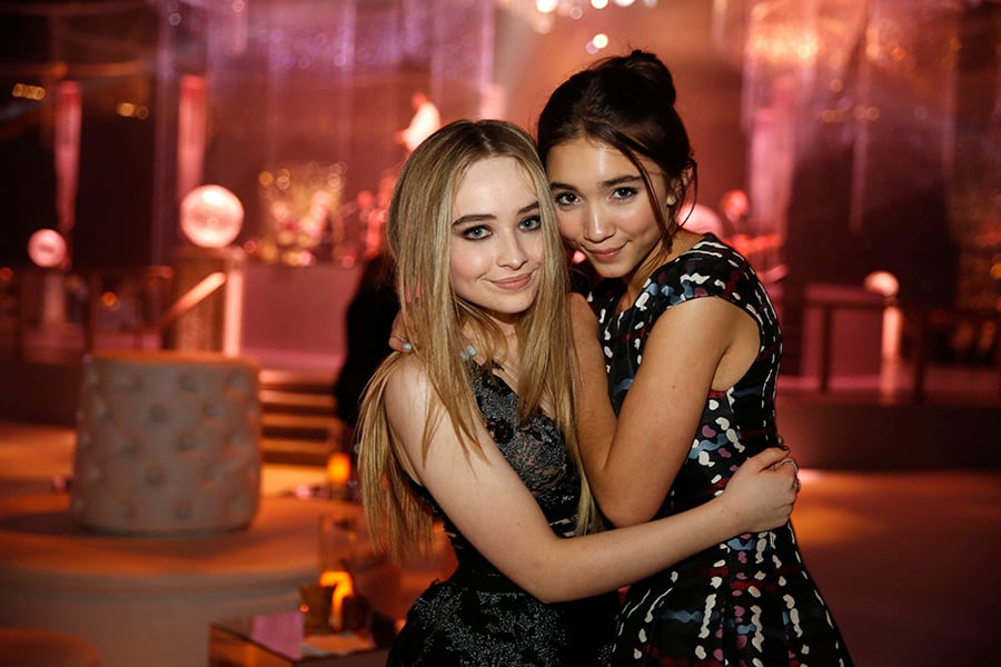 Sabrina Carpenter Reads Rowan Blanchard’s New Book ‘Still Here’ at the ...