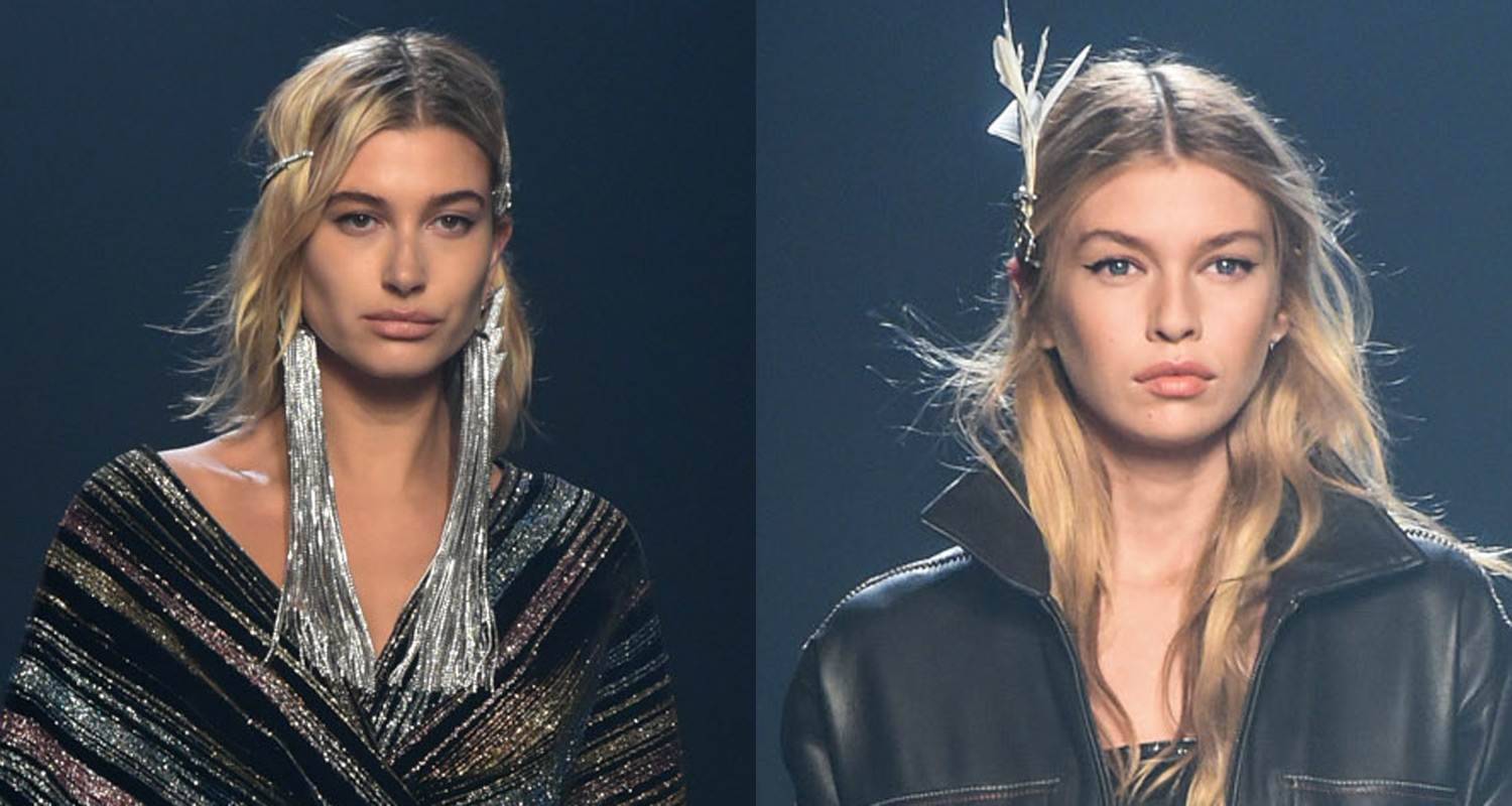 Hailey Baldwin & Stella Maxwell Go Glam for NYFW Show! | Hailey Baldwin ...