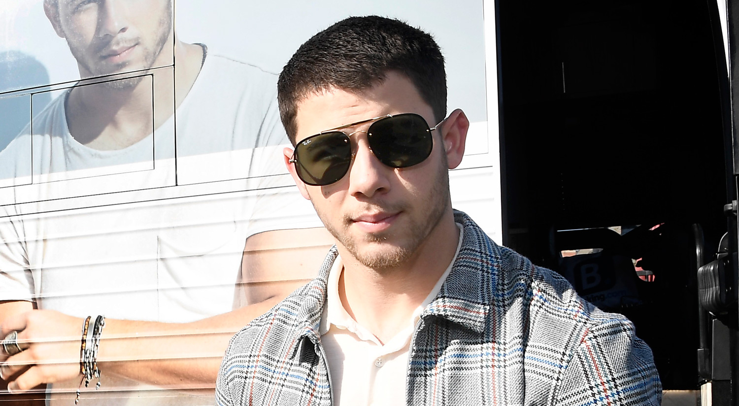 Nick Jonas is Showing Off His New Tour Bus! | Nick Jonas | Just Jared Jr.