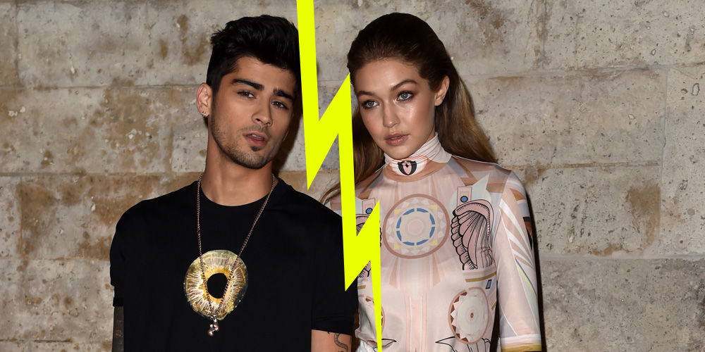 Zayn Malik & Gigi Hadid Confirm Break Up Rumors on Twitter | Gigi Hadid, Split, Zayn Malik ...